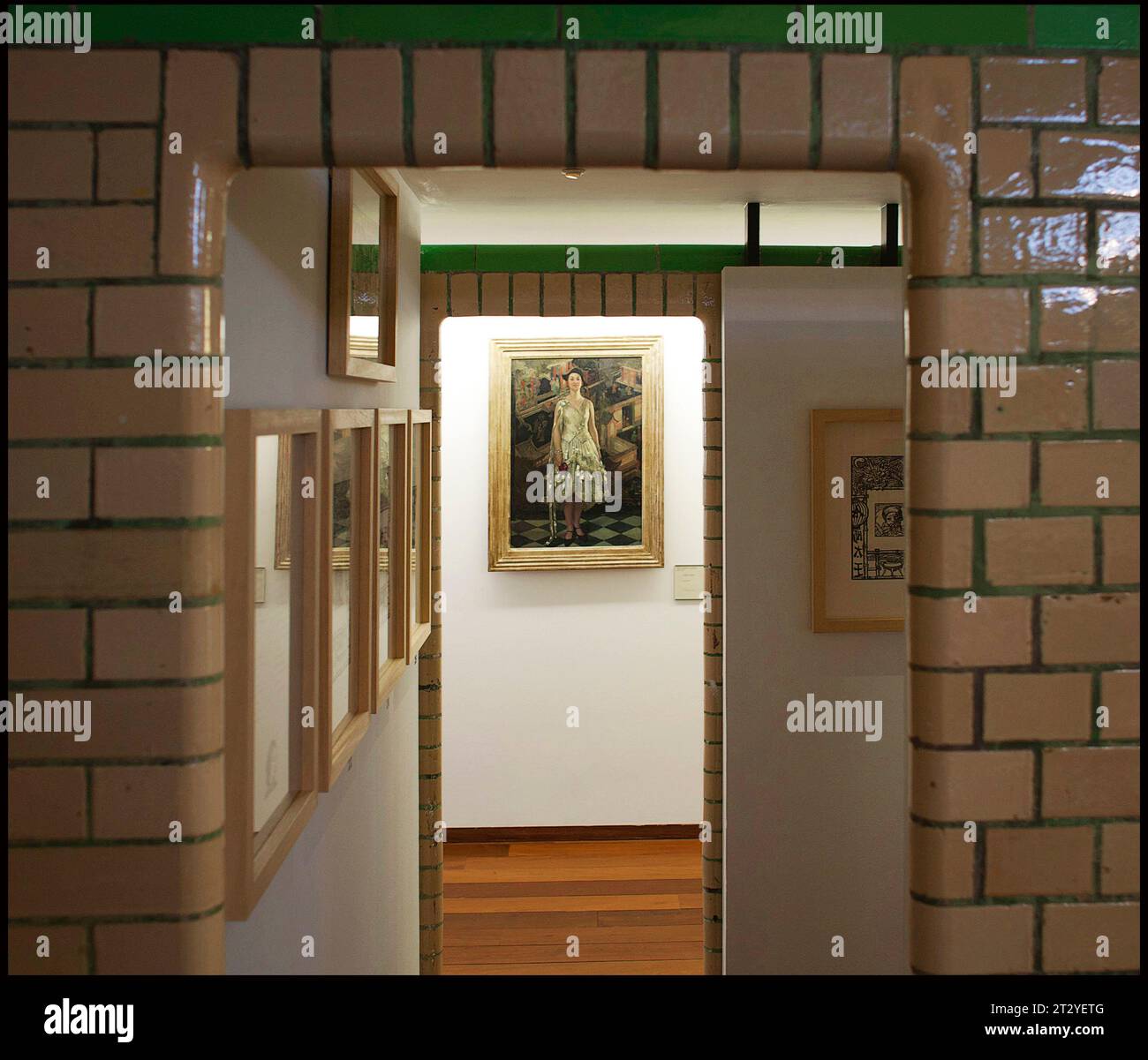 Interior of the former art-deco swimming pool Le Picine in Roubaux ...