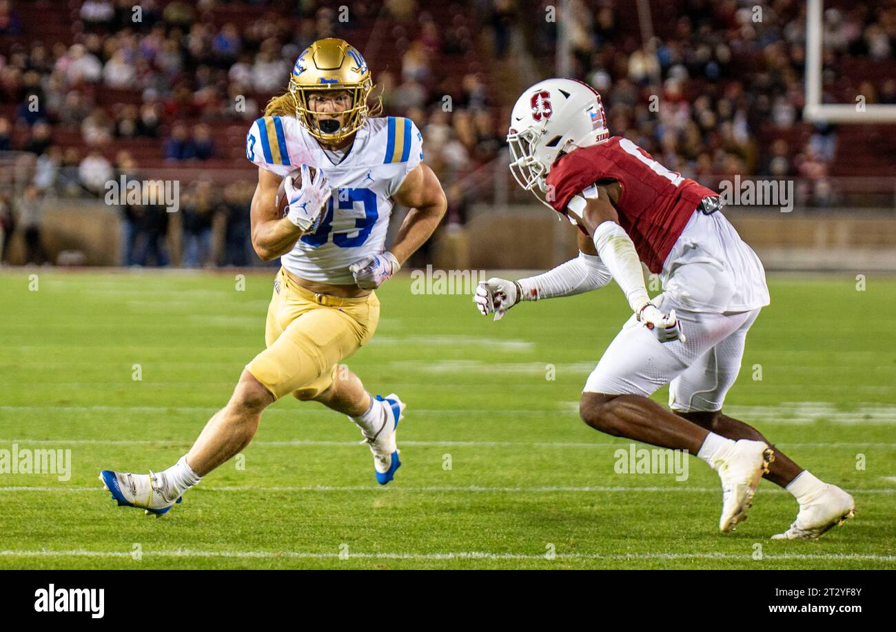 October 21 2023 Palo Alto, CA USA UCLA running back Carson Steele (33 ...