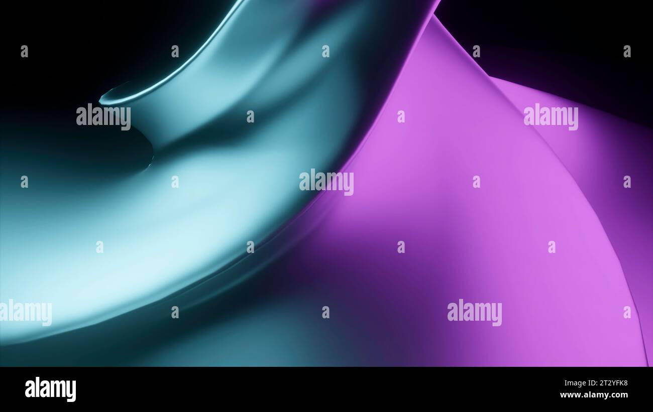 Minimal metal blue and purple fluorescent spiral in infinite rotation ... Minimal metal blue and purple fluorescent spiral in infinite rotation ...