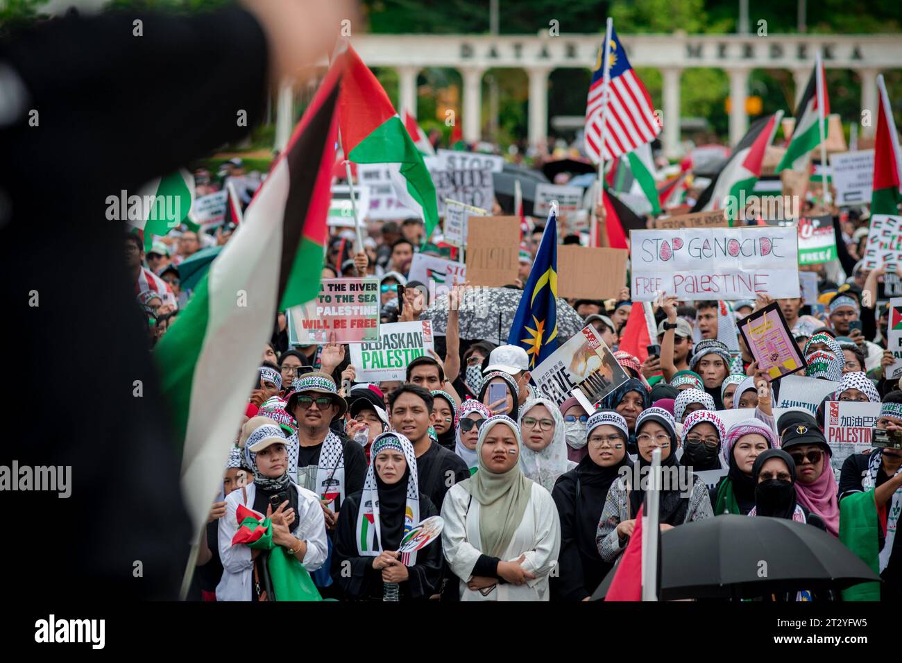 Wilayah Persekutuan, Malaysia. 22nd Oct, 2023. KUALA LUMPUR, MALAYSIA ...