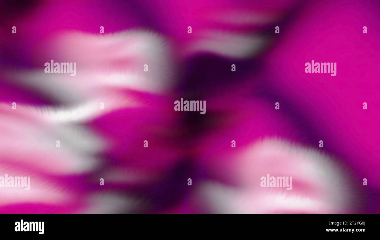 Beautiful purple and pink liquid flowing waves. Motion. Fantasy waving lines with gradient ...