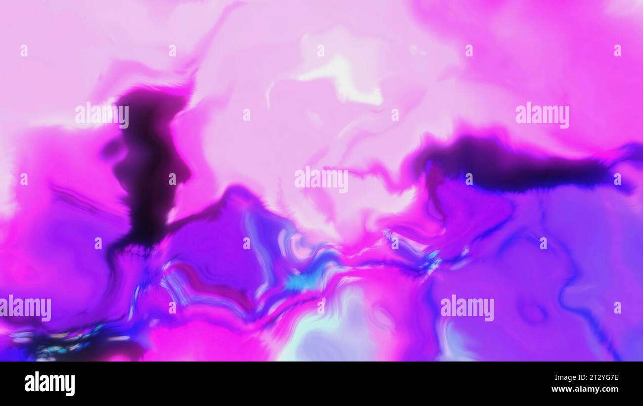 Abstract waves lines moving fast and changing colors with gradient ...