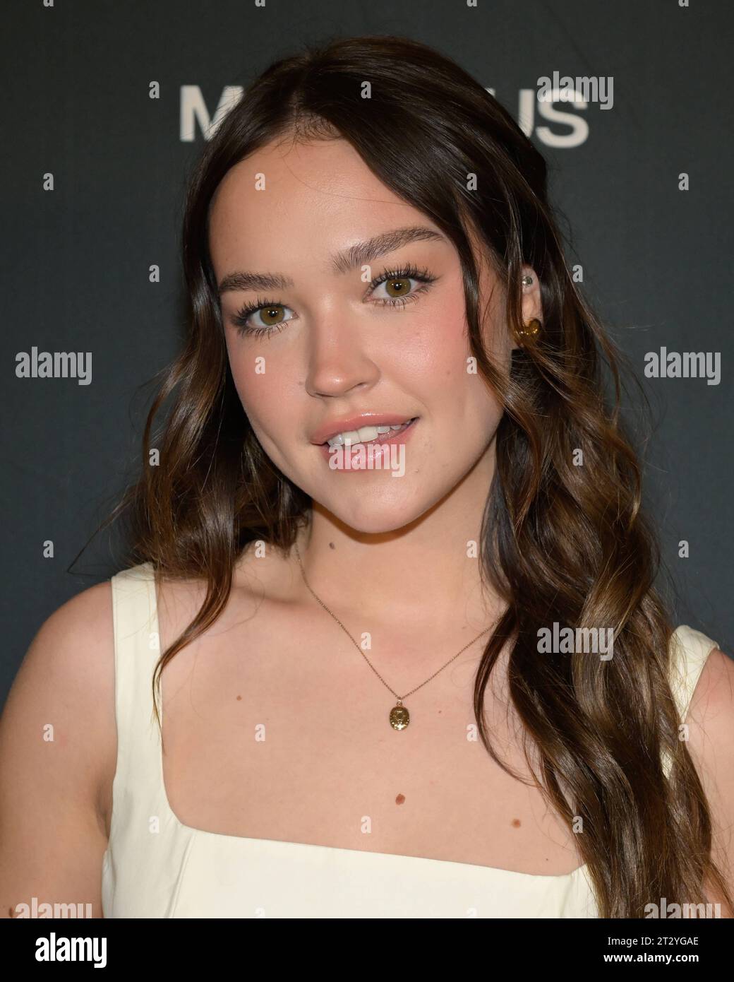 Hollywood, California, USA. 21st Oct, 2023. Sadie Stanley. GO Campaign ...