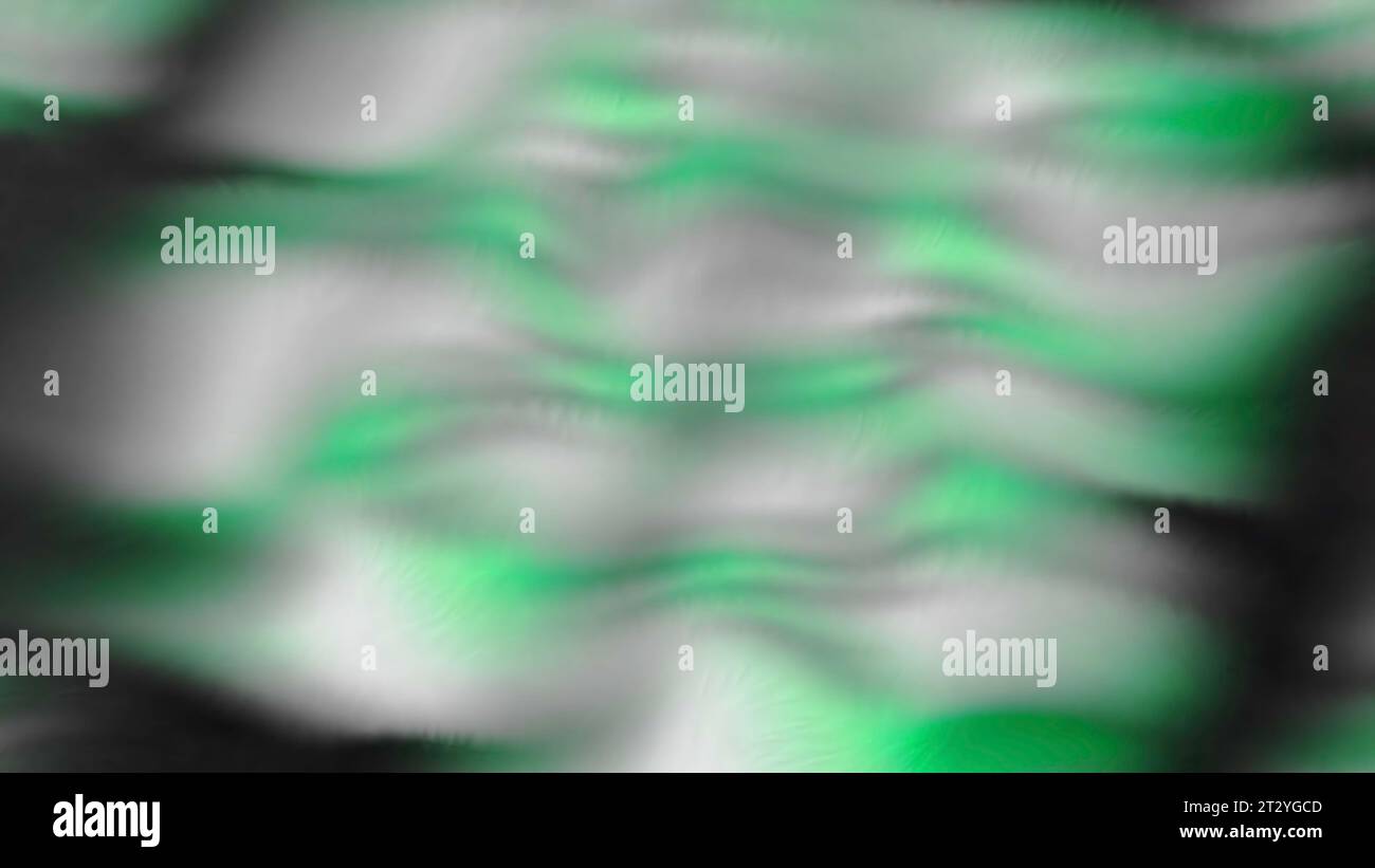 Abstract waves lines moving fast and changing colors with gradient ...