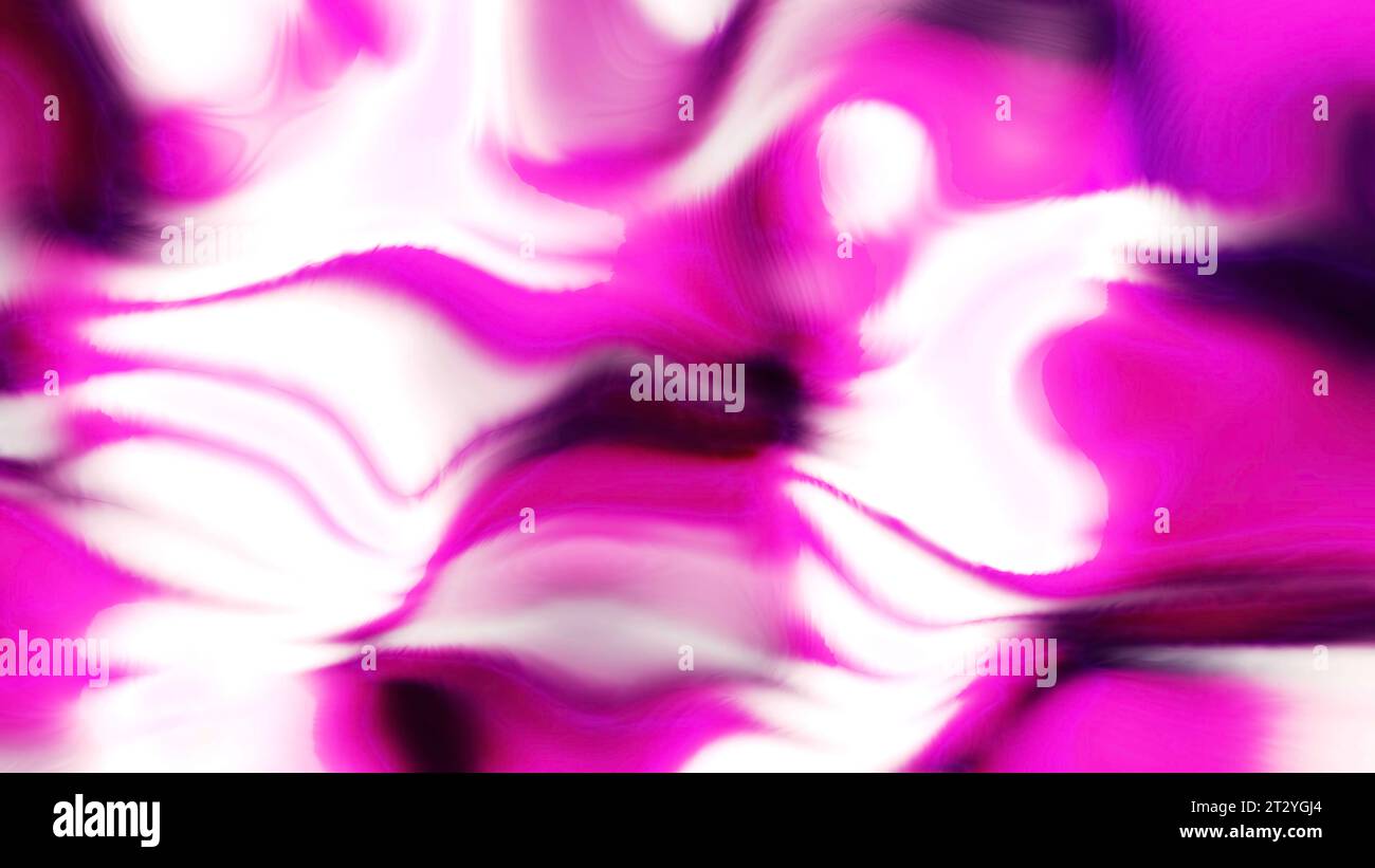 Abstract pink paint bouncing and making splashes. Motion. Curving ...