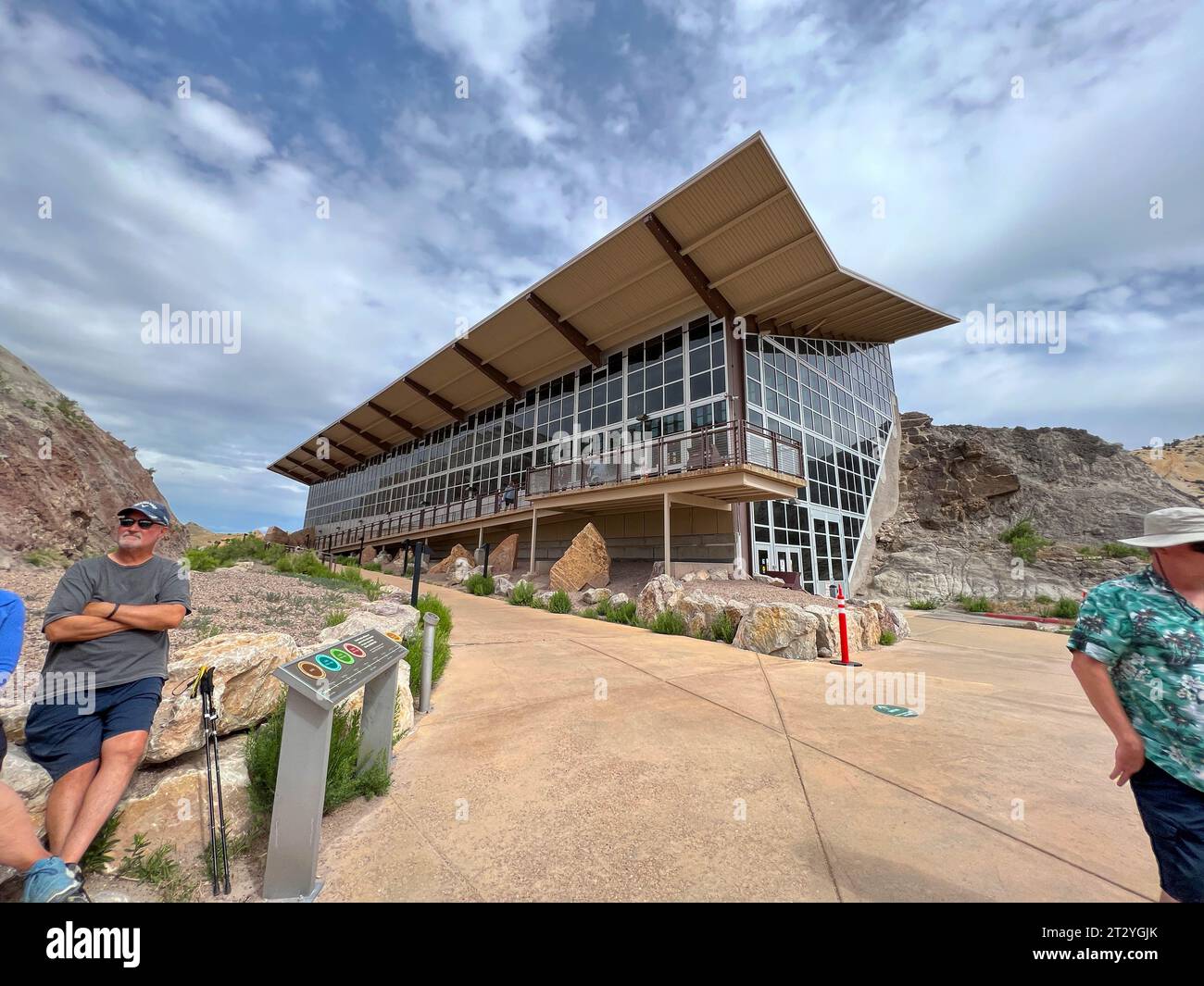 Vernal, UT USA - June 7, 2023: The Quarry Exhibit Hall at Dinosaur ...