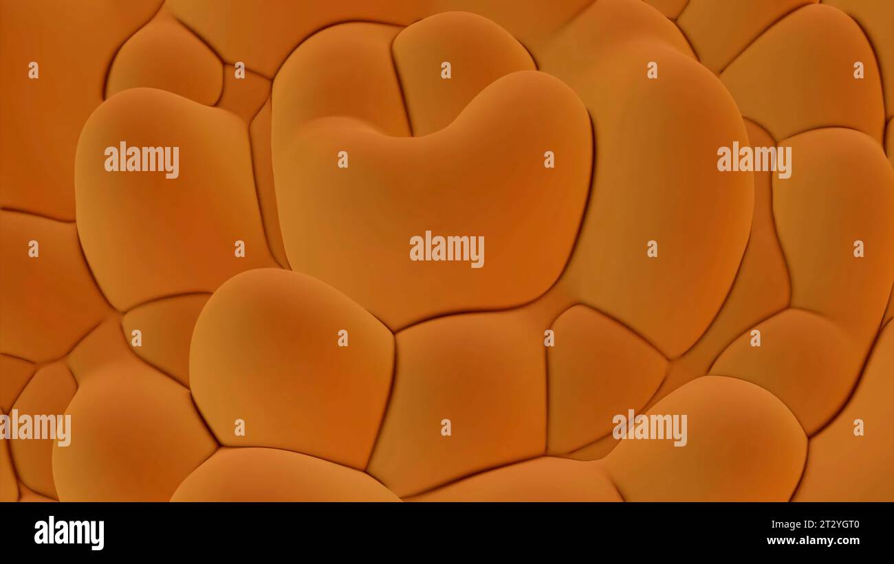 Abstract cartoon style of rippling liquid surface. Design. Bright ...