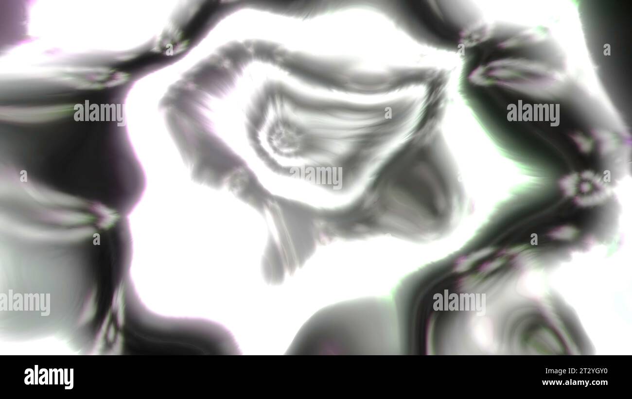 Psychedelic tunnel animation blue shapes hi-res stock photography and ...