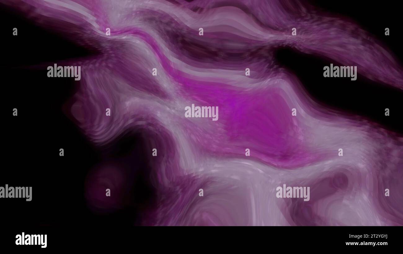 Shimmering bright waves on a black background. Motion. Gradient ...