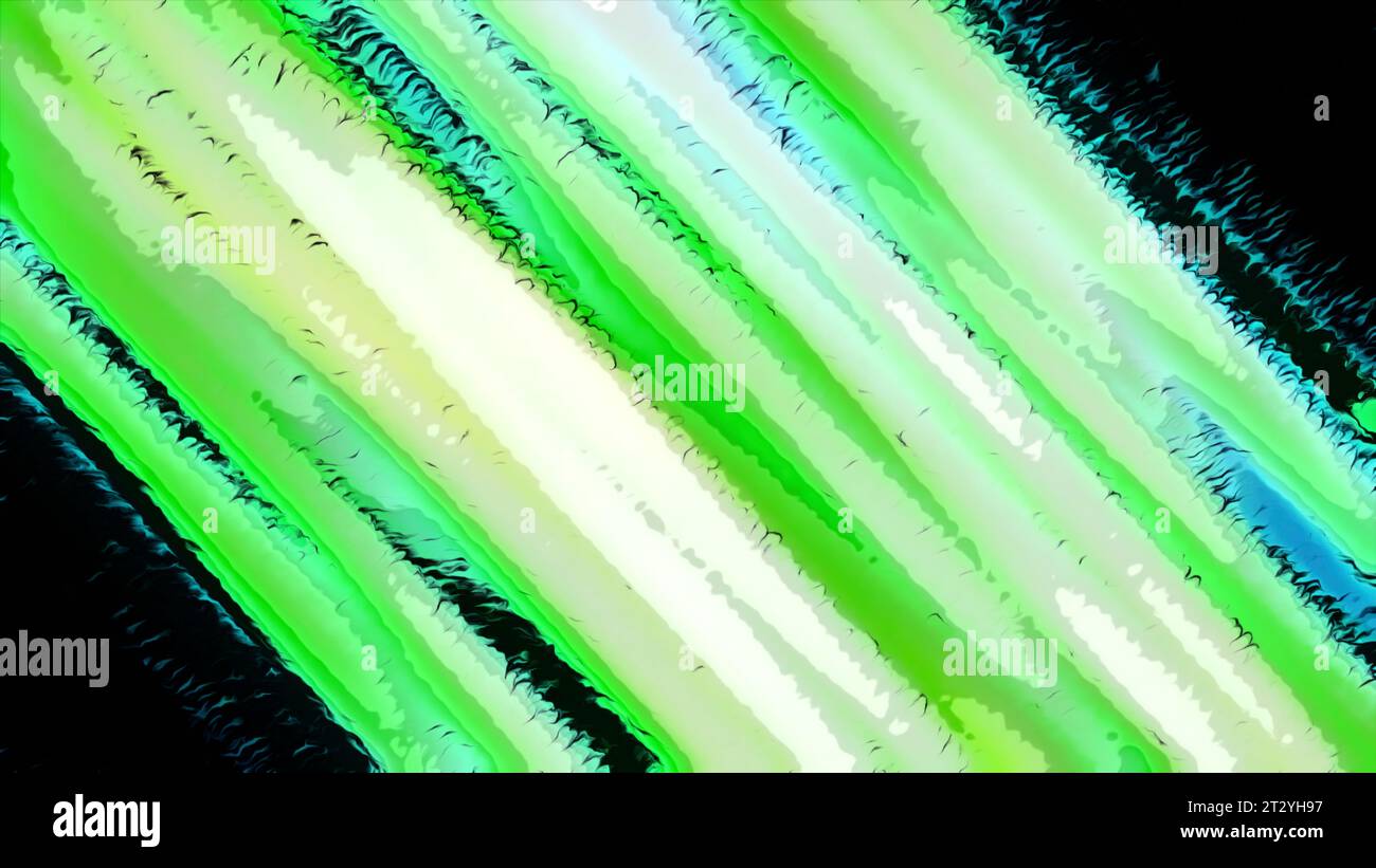 Abstract energy rays on a black background. Motion. Colorful blurred ...