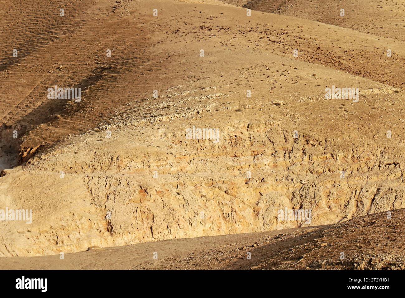 Dry sand mountain detail landscape in Palestine Stock Photo - Alamy