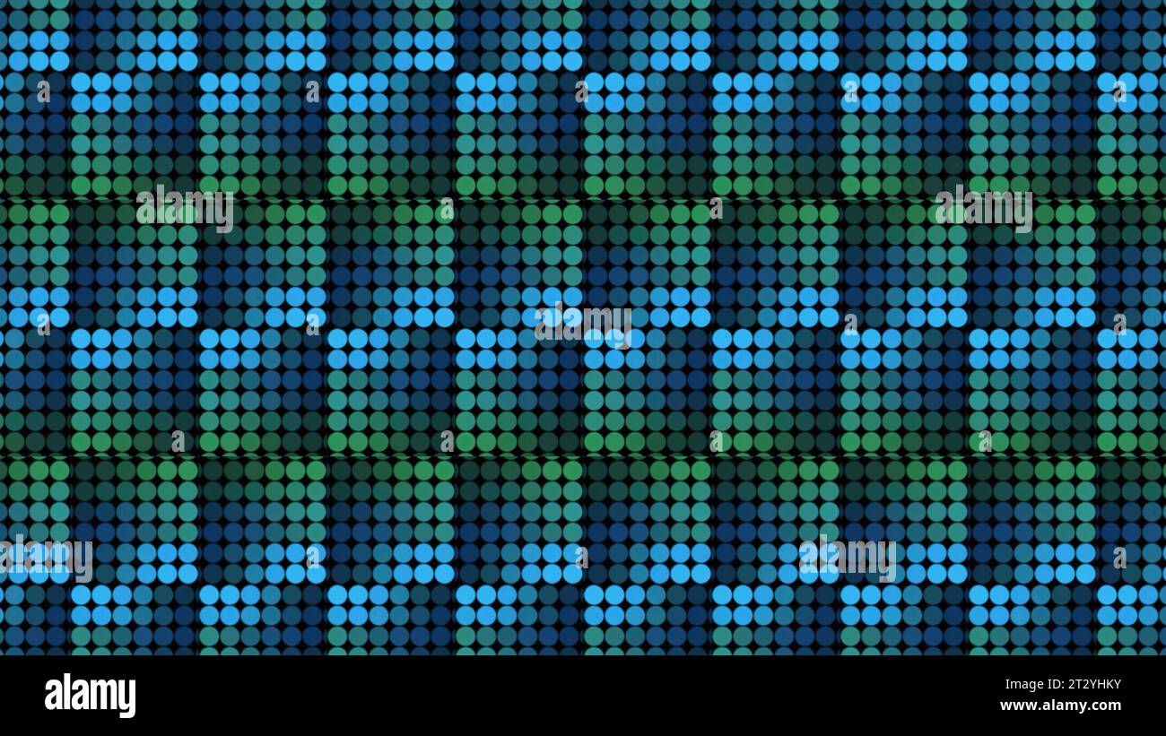 Abstract background with squares formed by small circles in rows ...