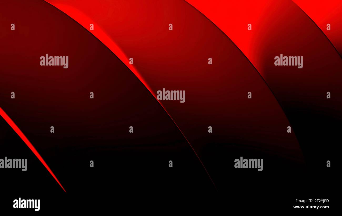 Bright red minimal round lines,abstract futuristic tech motion ...