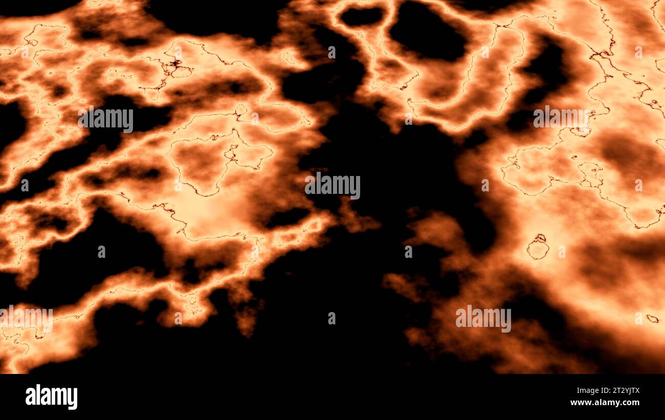 Organic texture in motion. Design. Abstract organism cells under ...