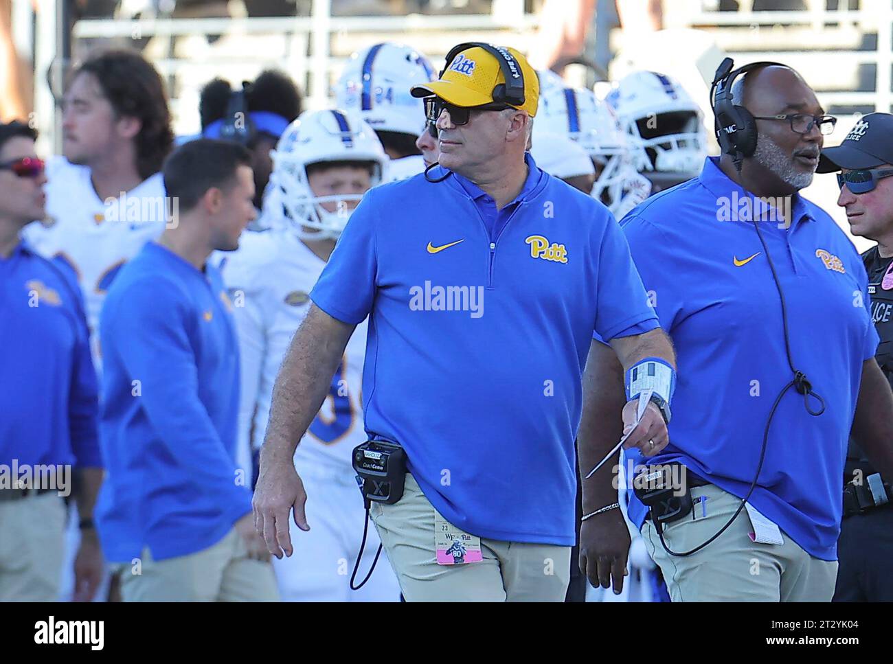 October 21, 2023: Pat Narduzzi is the head football coach for Pitt ...
