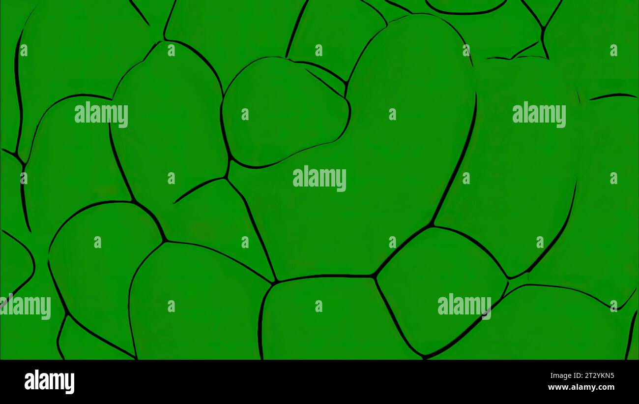 Abstract cartoon style of rippling liquid surface. Design. Bright ...