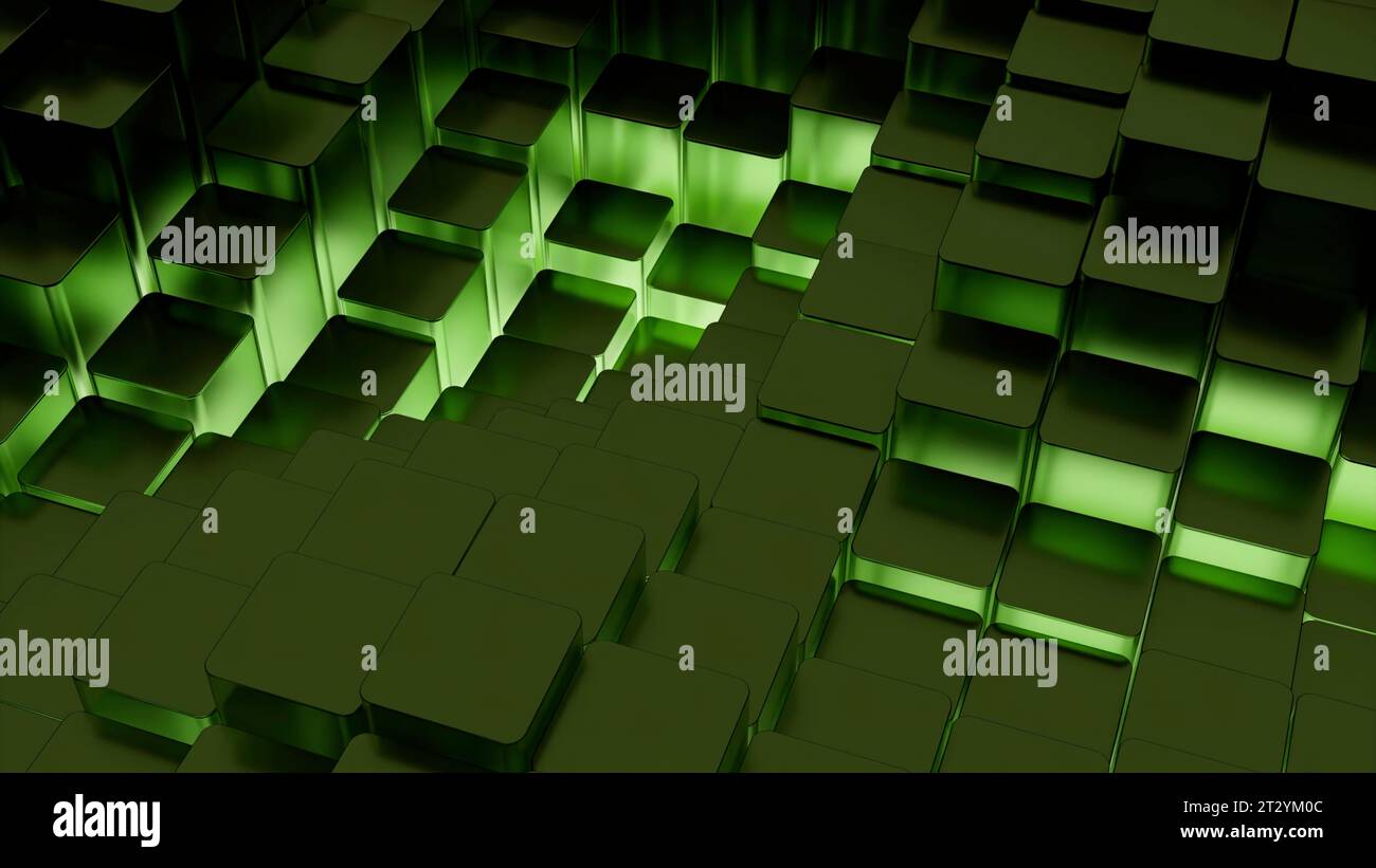 Abstract Dynamic Animated Wave Moving Structure Of Colorful Columns Or