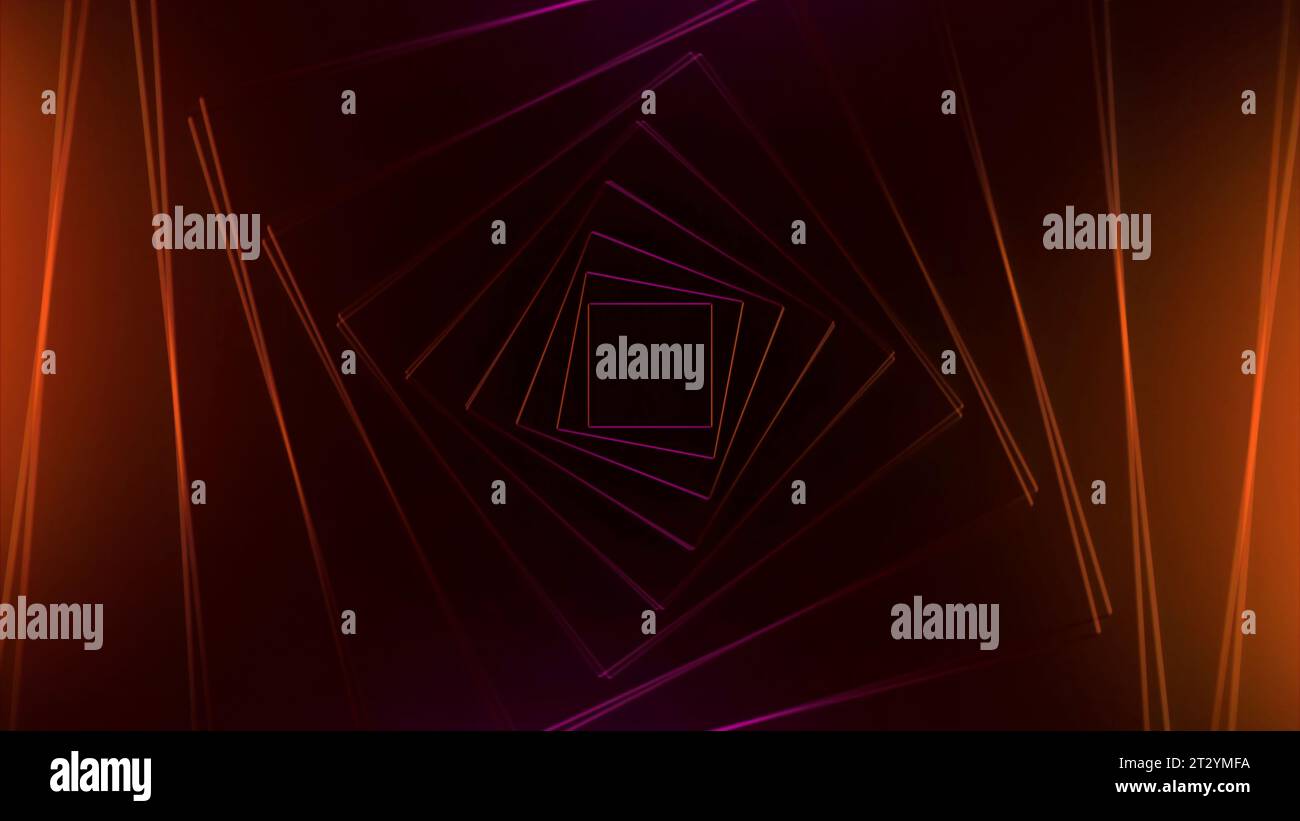Rotating gradient tunnel. Design. Swirl of light colors and narrow ...