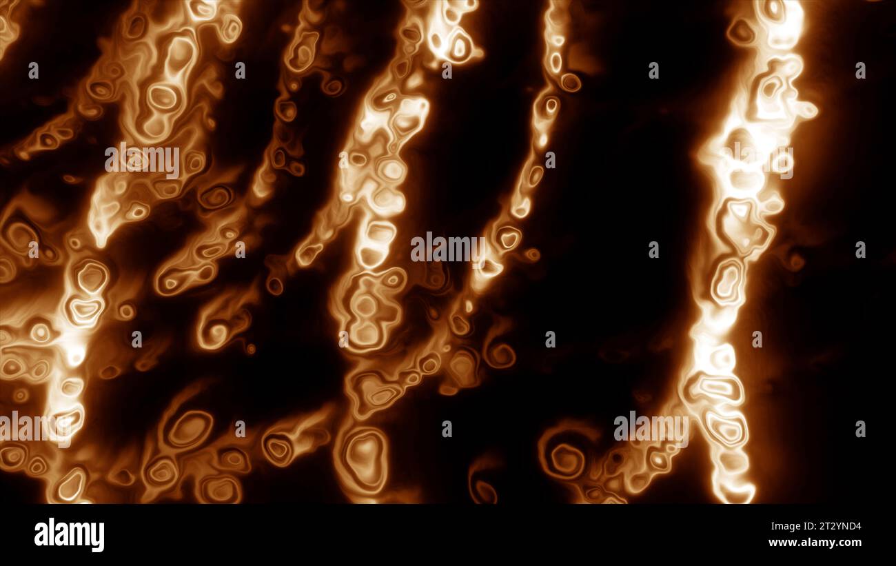 Abstract cells metamorphosis 3D animation. Motion. Lines of blurred molecules Stock Photo - Alamy