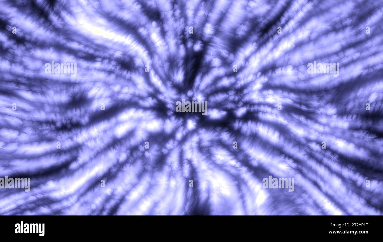 Super massive black hole rotation, spiral galaxy, deep space ...