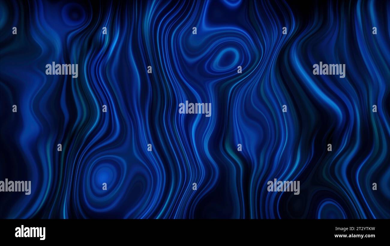 Background of pattern of curved and circular lines on black backdrop ...
