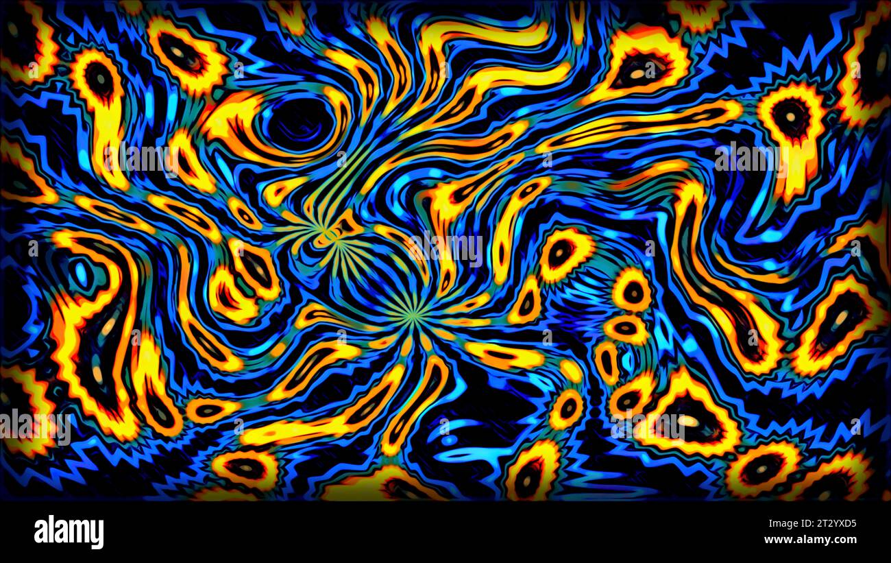 Abstract motion background, shining lights, sparks, particles and ...