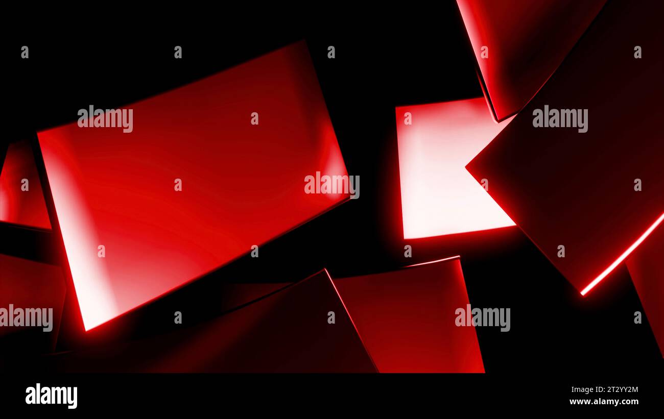 Bright neon wide stripes turning around its axis. Design. Contrasting ...