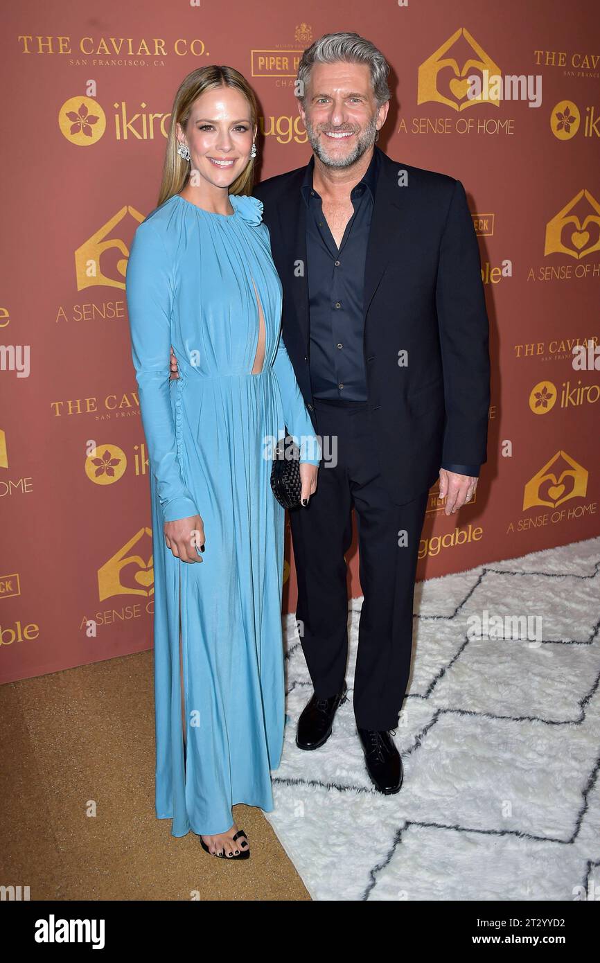 Gary Gilbert mit Ehefrau Charlotte Gilbert bei der A Sense of Home Gala ...