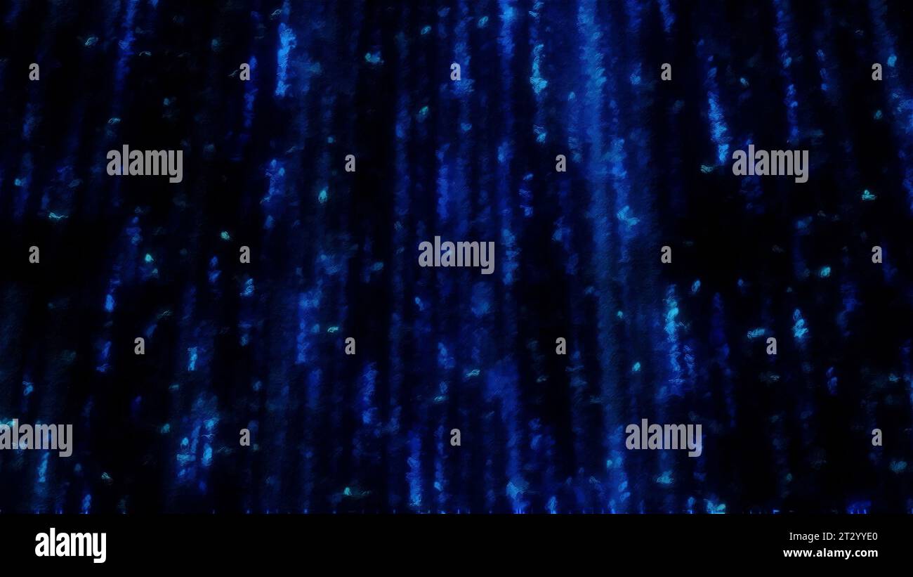 Abstract blue running pixels motion hi-res stock photography and images ...