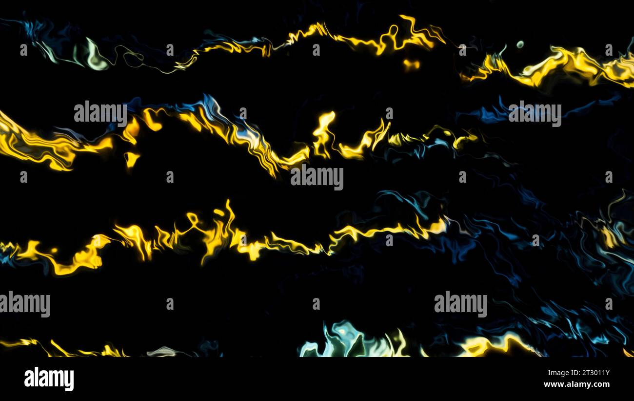 Flow of liquid colorful stream. Motion. Water like surface with ...