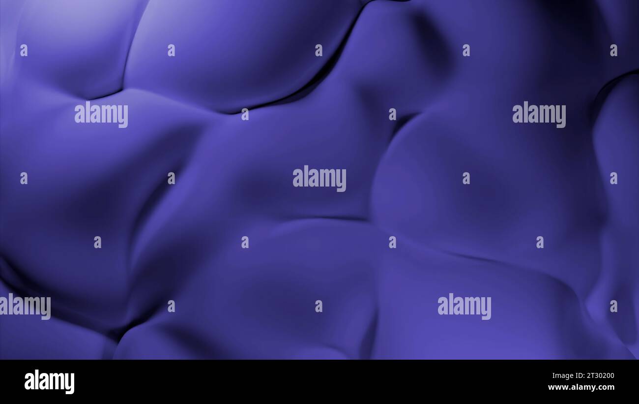 Abstract lilac sticky liquid substance with bubbles. Design. Glossy ...