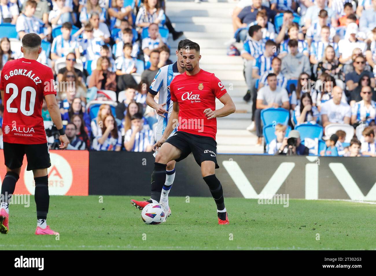 San Sebastian, Spain. 21st Oct, 2023. Martin Valjent (Mallorca ...