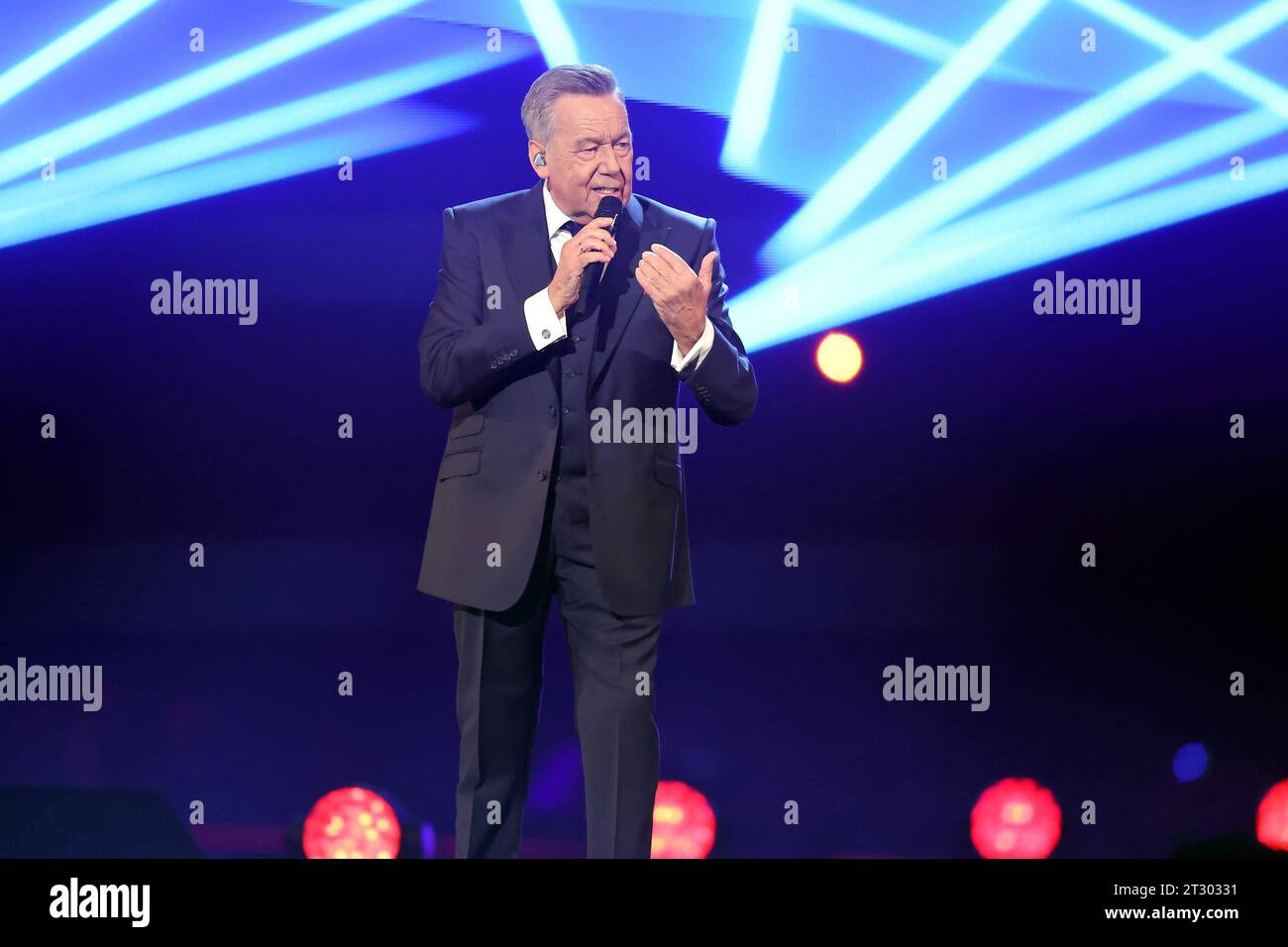 ARD: SCHLAGERBOOOM 2023 - Alles Funkelt Alles Glitzert . Sänger Roland Kaiser während der ARD ...