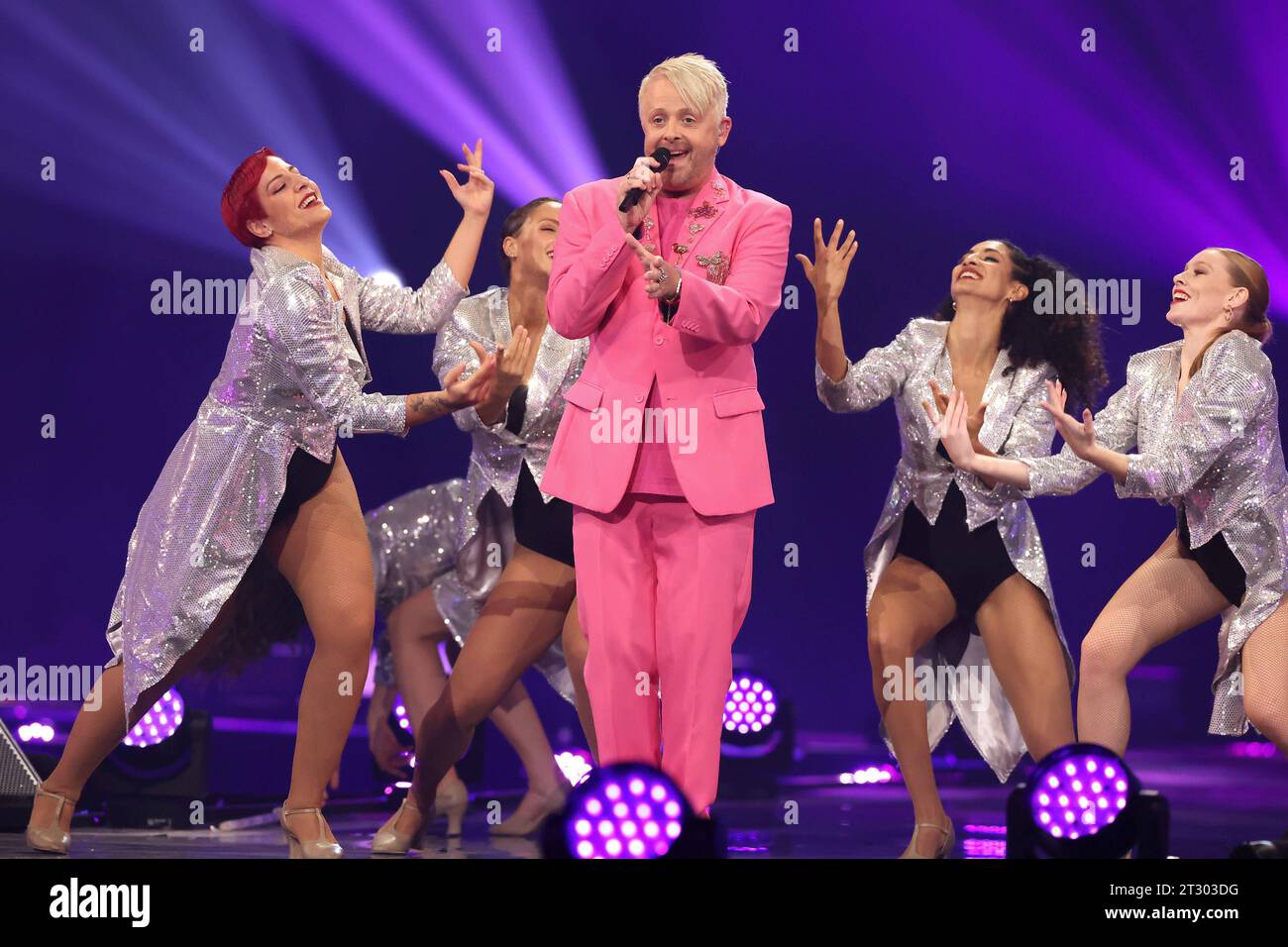 ARD: SCHLAGERBOOOM 2023 - Alles Funkelt Alles Glitzert . Sänger Ross Antony während der ARD ...