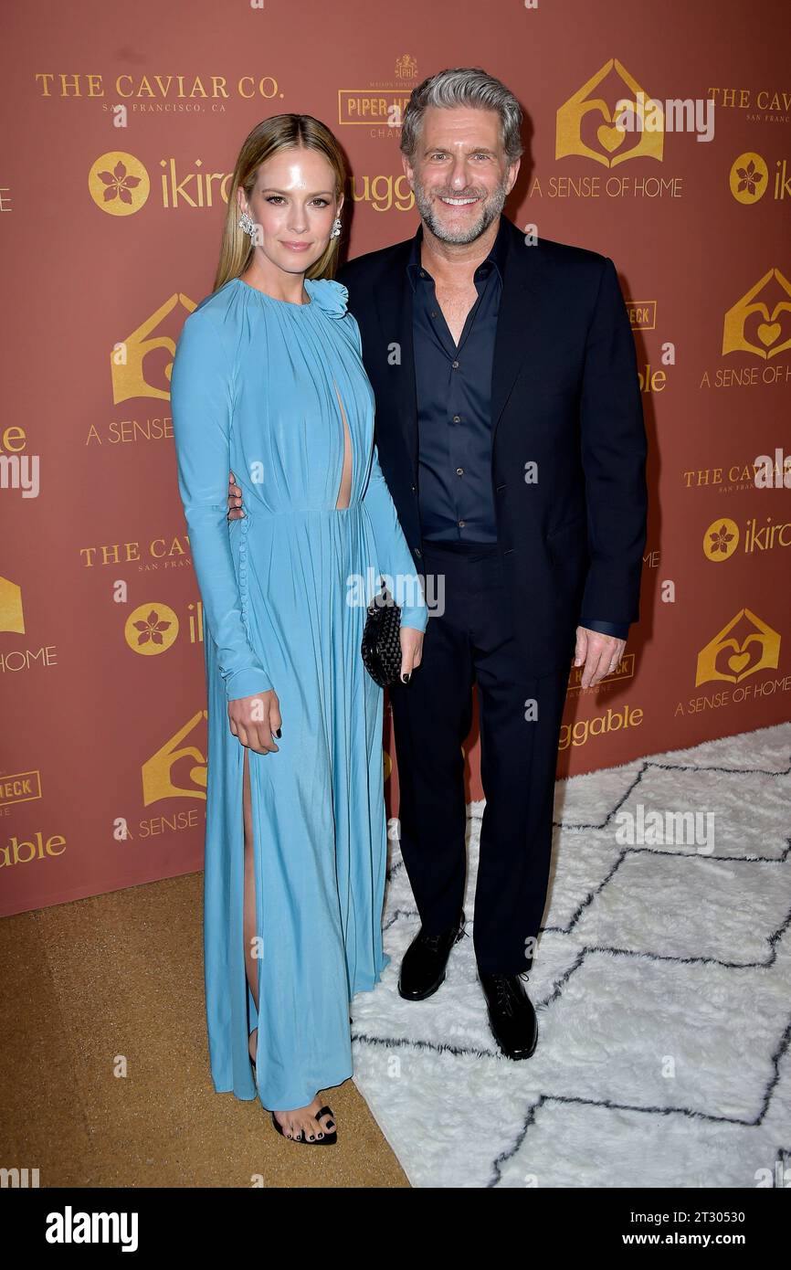 Gary Gilbert mit Ehefrau Charlotte Gilbert bei der A Sense of Home Gala ...