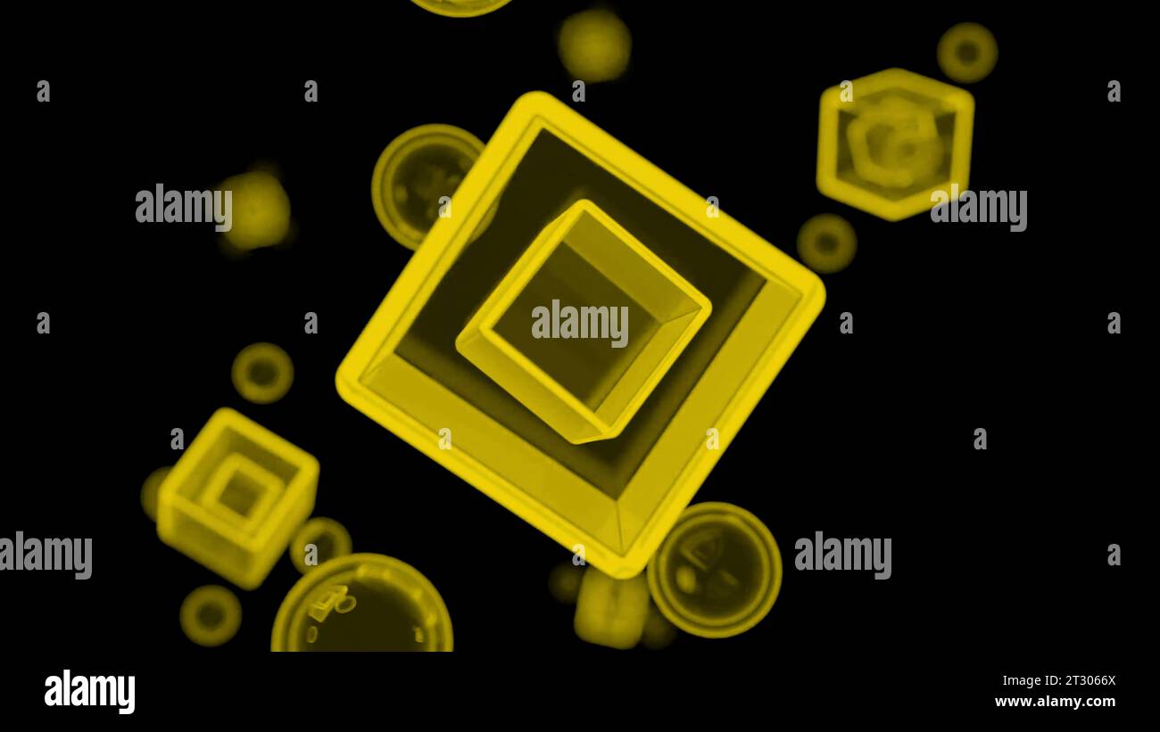 Blue fire effect animation spinning hi-res stock photography and images ...