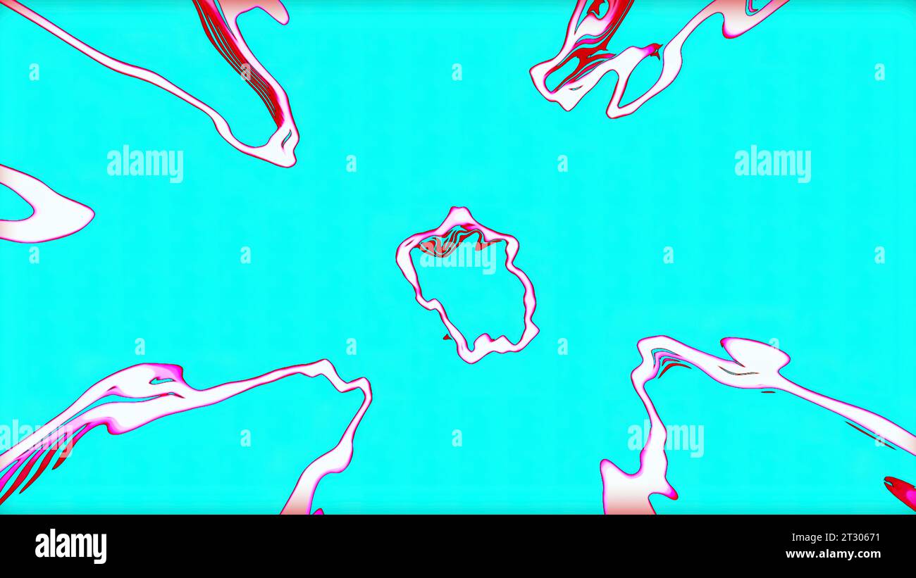 Abstract wavy background, continuous fluctuation of stripes. Motion ...