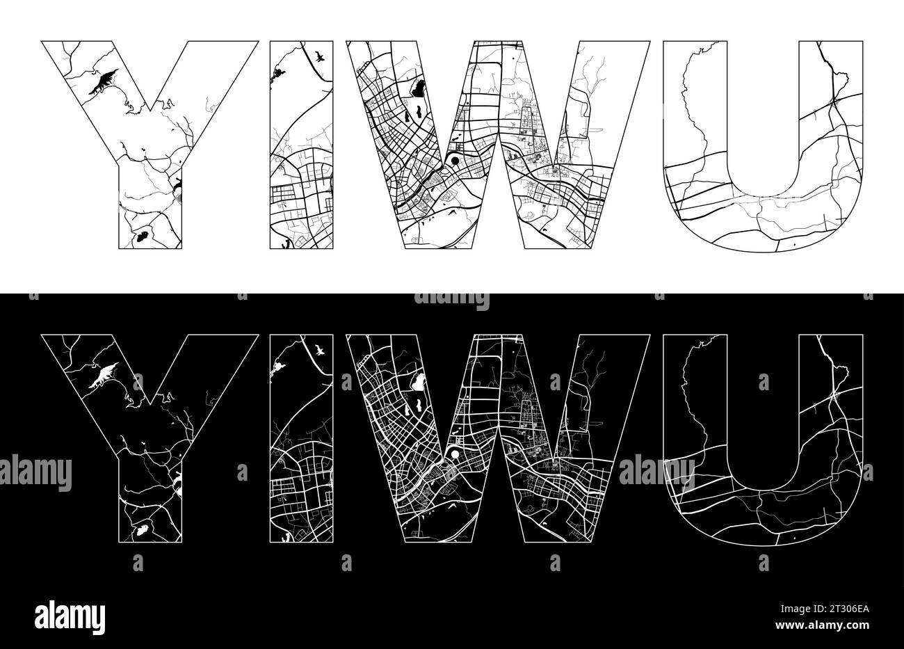 Yiwu map hi-res stock photography and images - Alamy