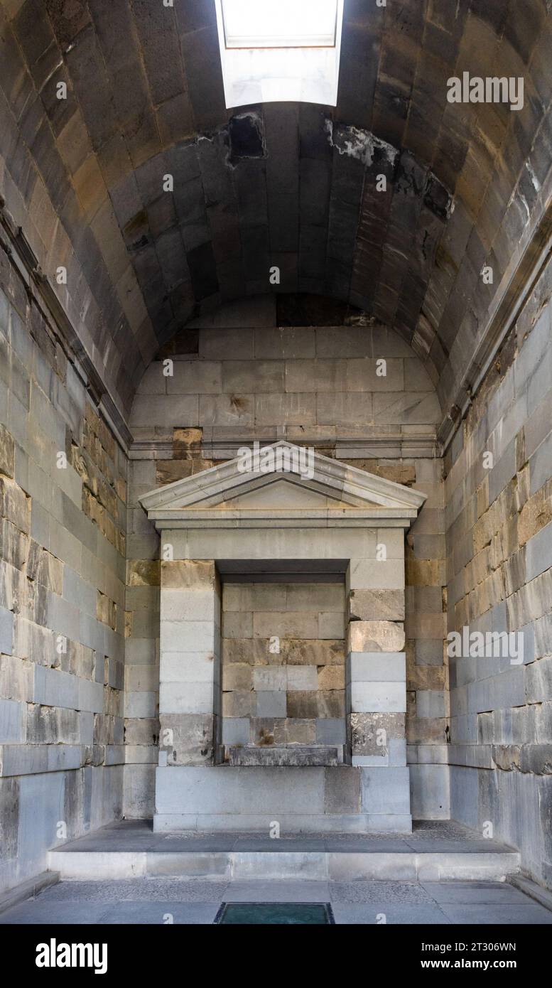 Garni, Armenia - September 30, 2023: cella of ancient Greco-Roman ...