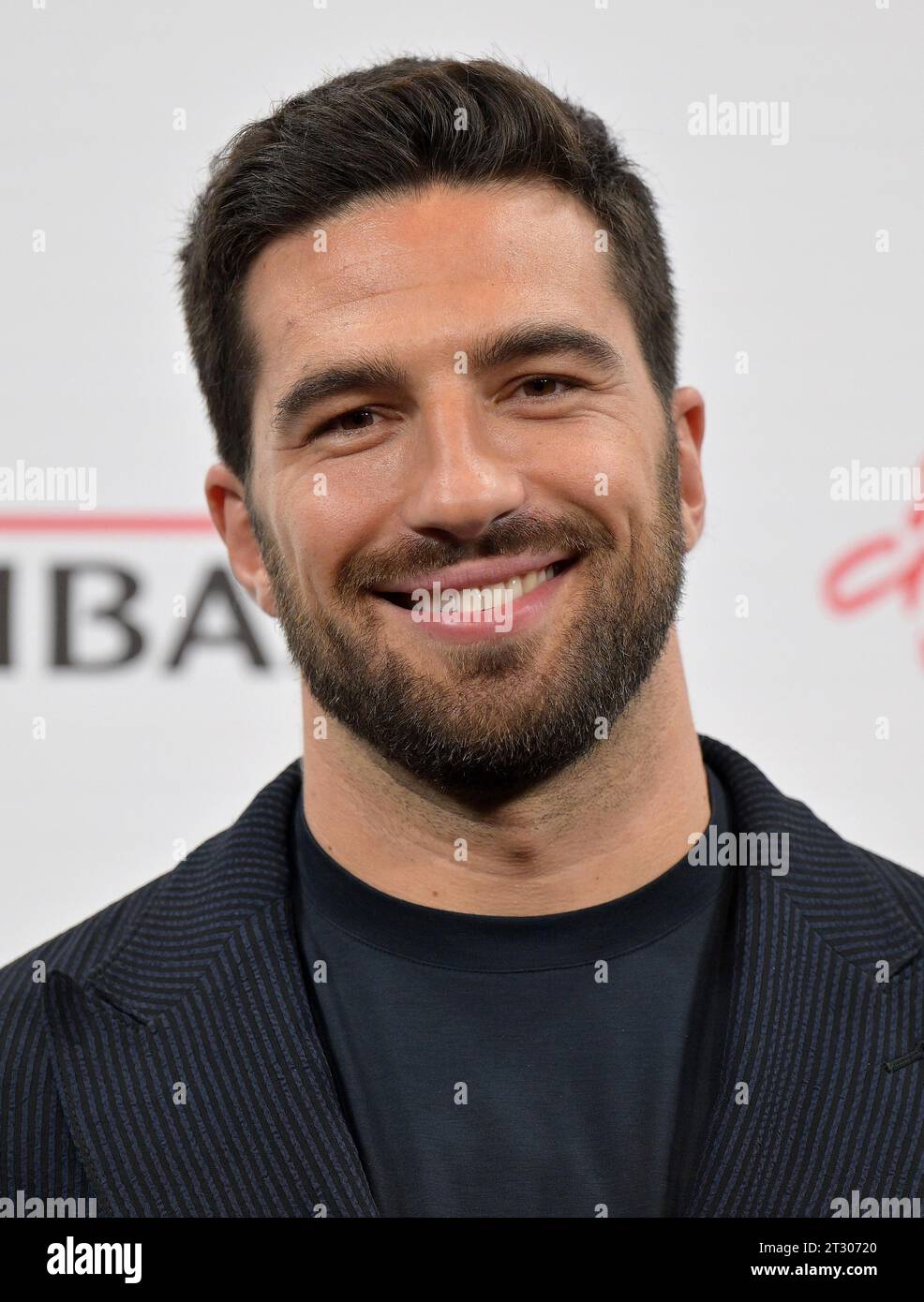 October 22, 2023, ROME, ITALY: Italian actor Alvise Rigo poses during ...