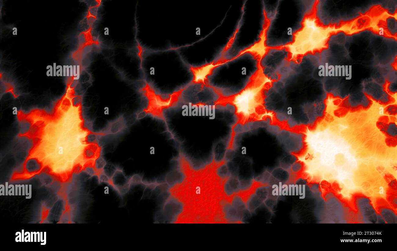 Abstract hell background with burning red flame. Motion. Blurred ...