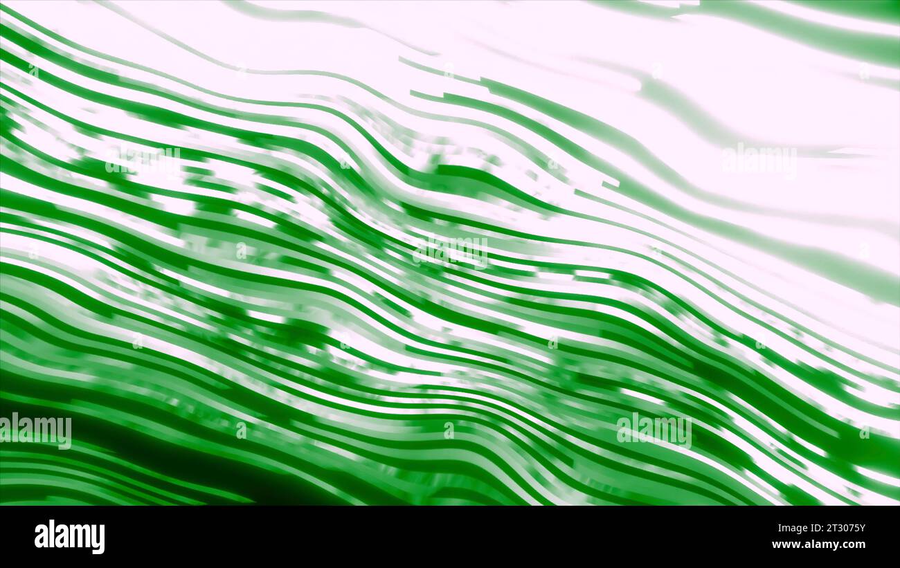 Abstract shimmering wavy background. Motion. Rippling bending lines ...