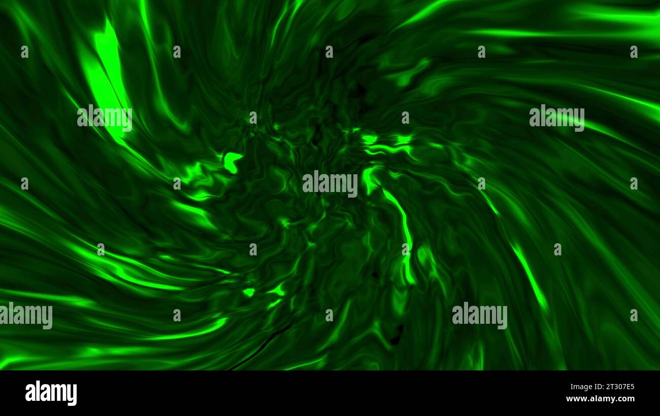 Interstellar concept. Motion. Distortion of reality inside black hole ...