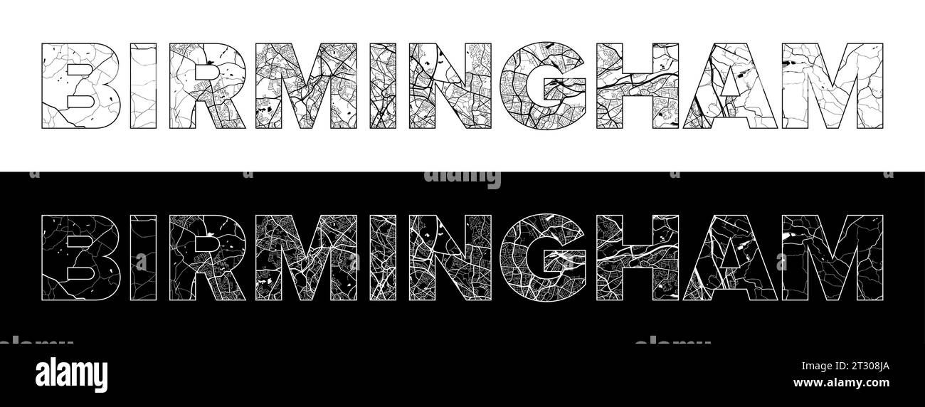 Birmingham name Black and White Stock Photos & Images - Alamy