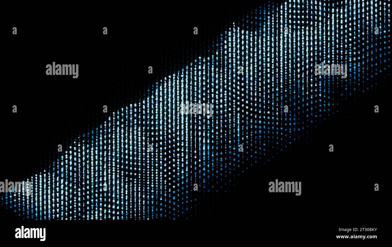 Black background with crumbling glitter. Design. Purple and blue ...