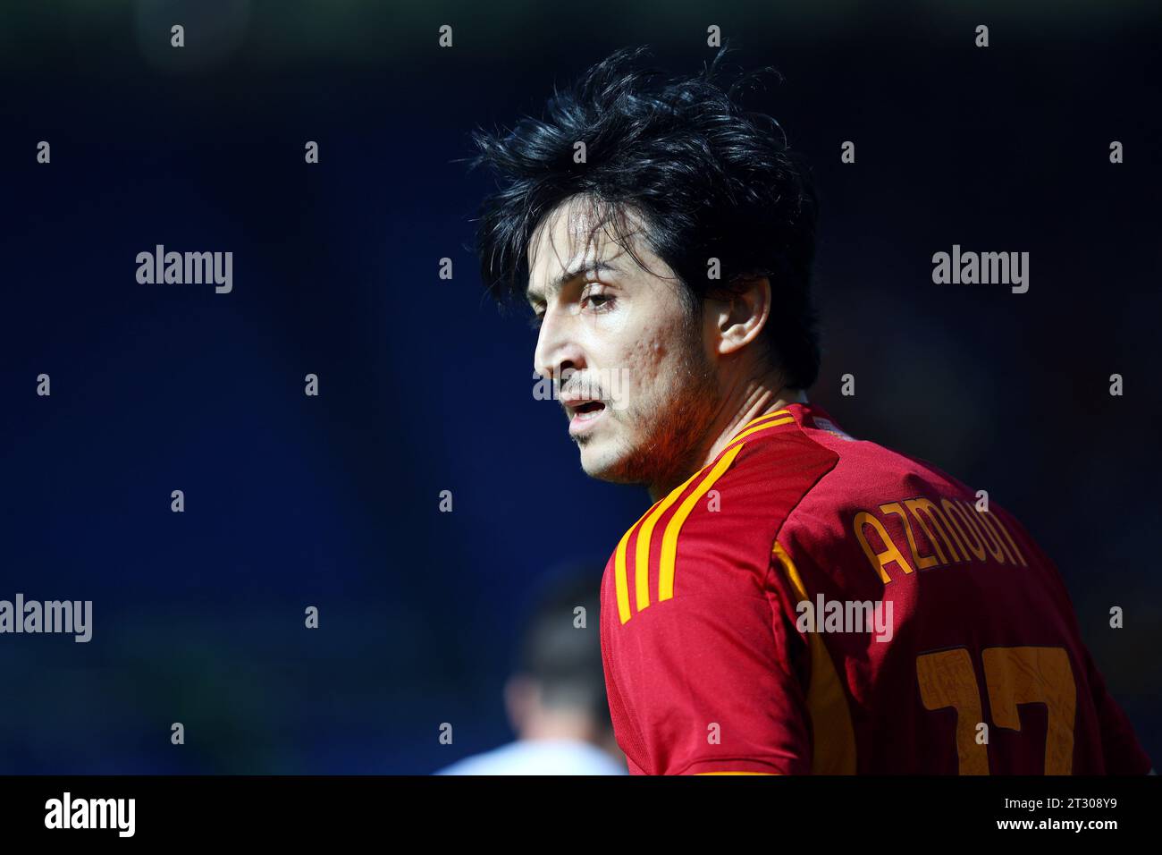 Rome, Italie. 22nd Oct, 2023. Sardar Azmoun of Roma in action during ...
