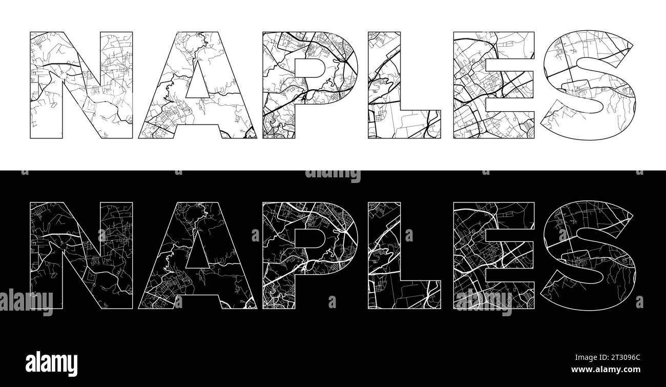 Naples name Stock Vector Images - Alamy