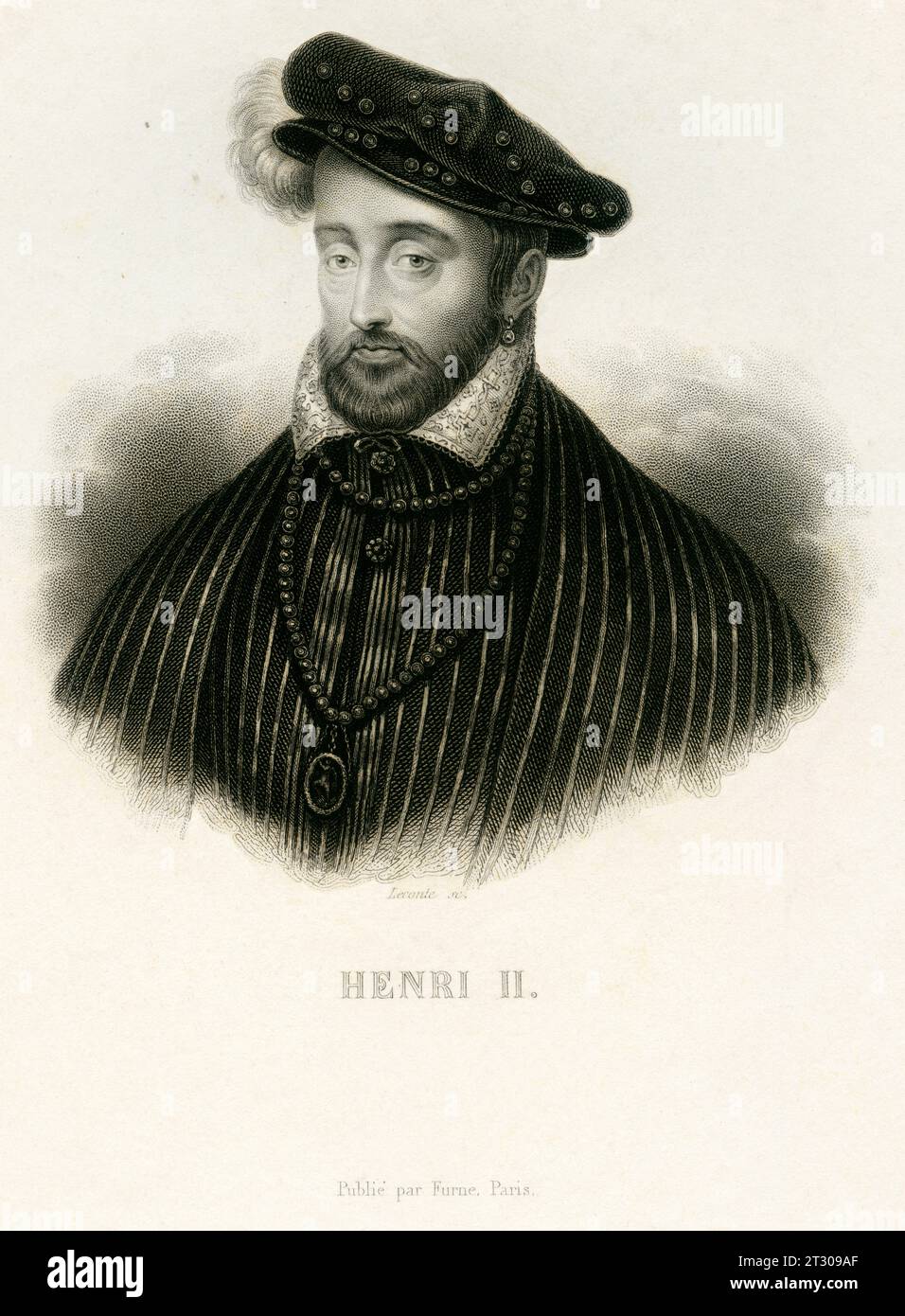 Europa, Frankreich, Paris, König Heinrich II. von Frankreich ...