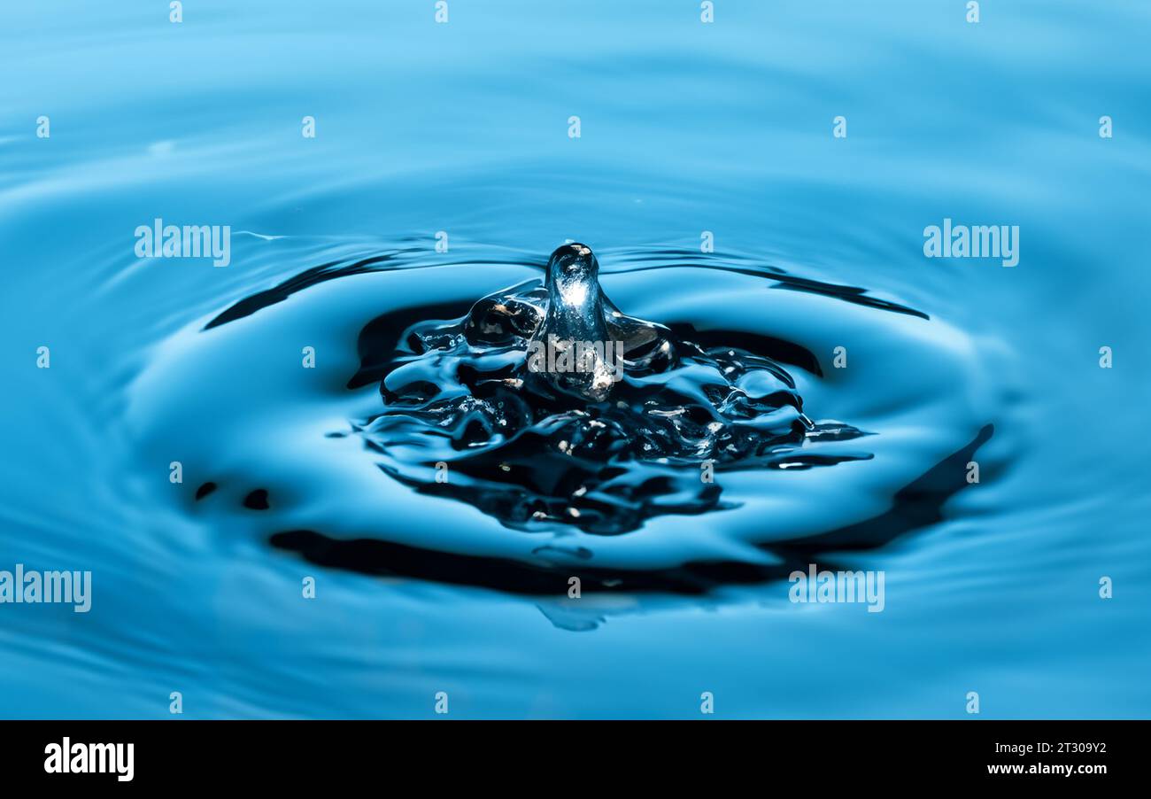 Water splash in water Stock Photo - Alamy