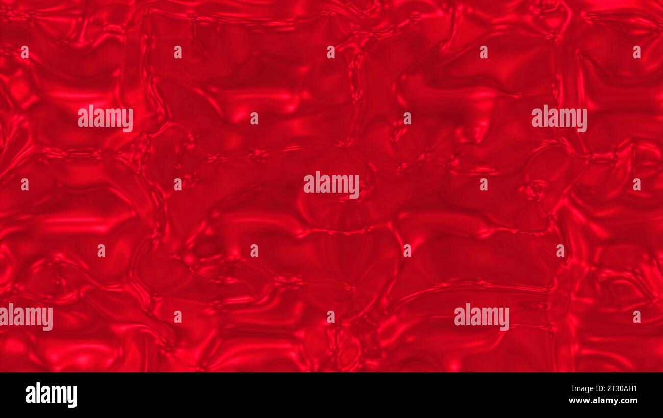 Moving flow of ripples on surface of colored liquid. Design. Morphing ...